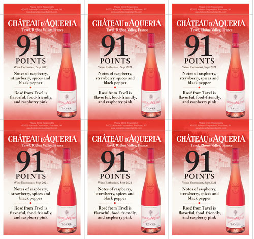 Shelf Talkers | Kobrand Wine & Spirits
