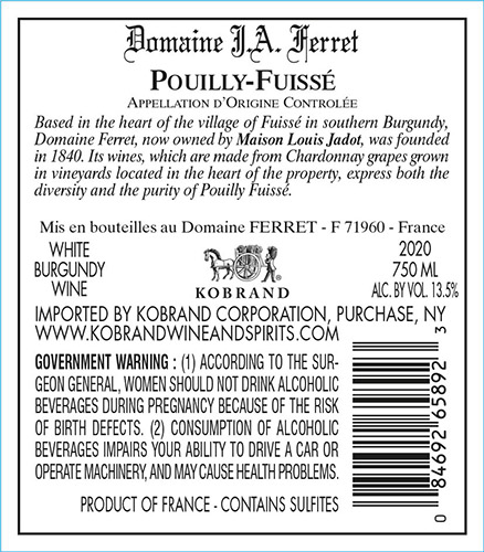 Bottles / Labels / Logos | Kobrand Wine & Spirits